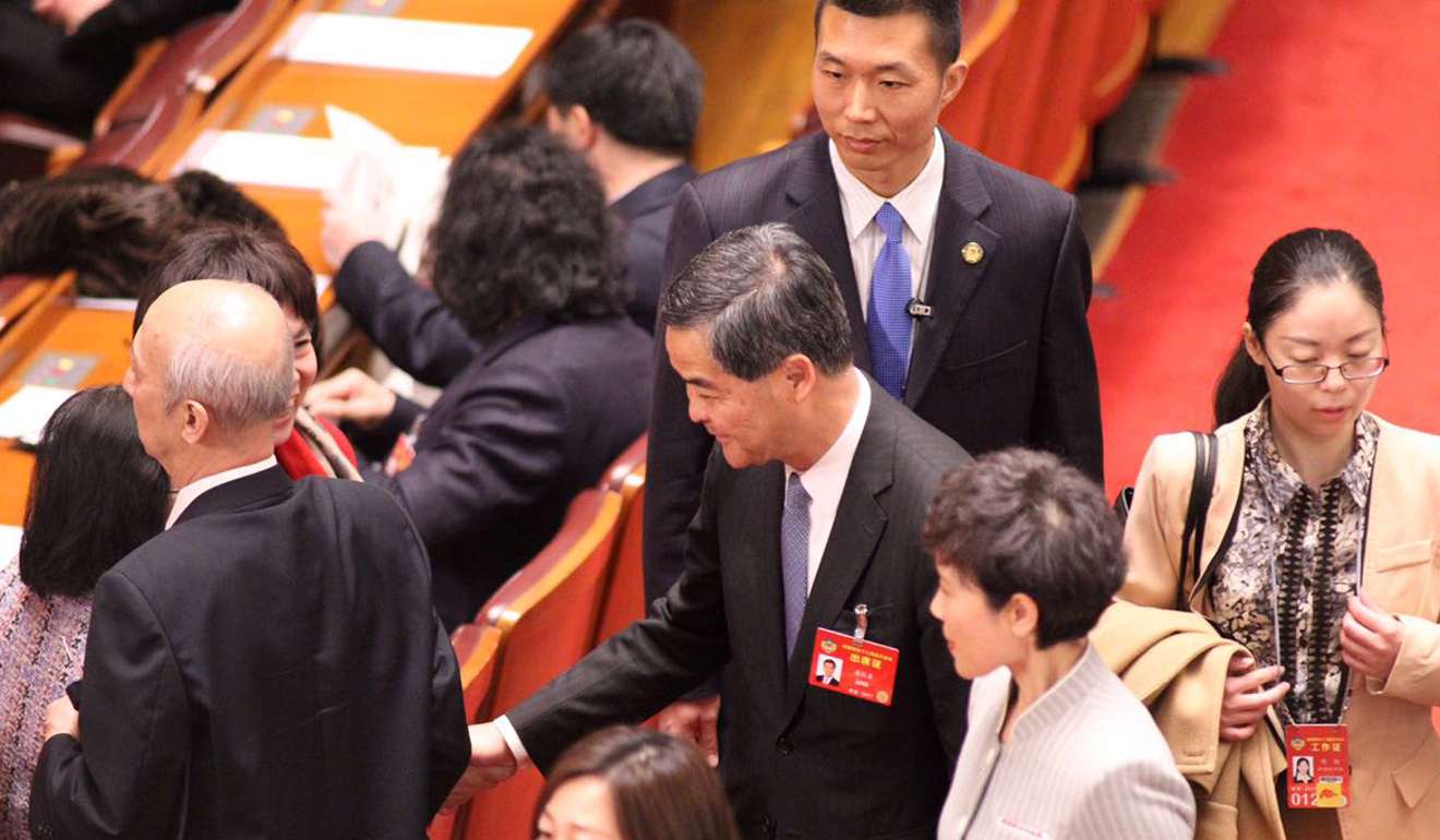 Hong Kong Chief Executive Leung Chun-ying elected to top national body ...
