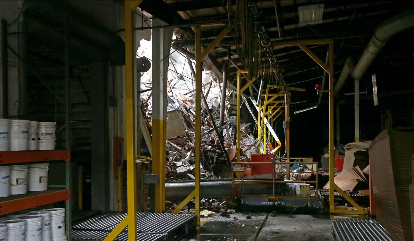 Explosion launches 1.5 tonne boiler, killing unsuspecting workers when ...