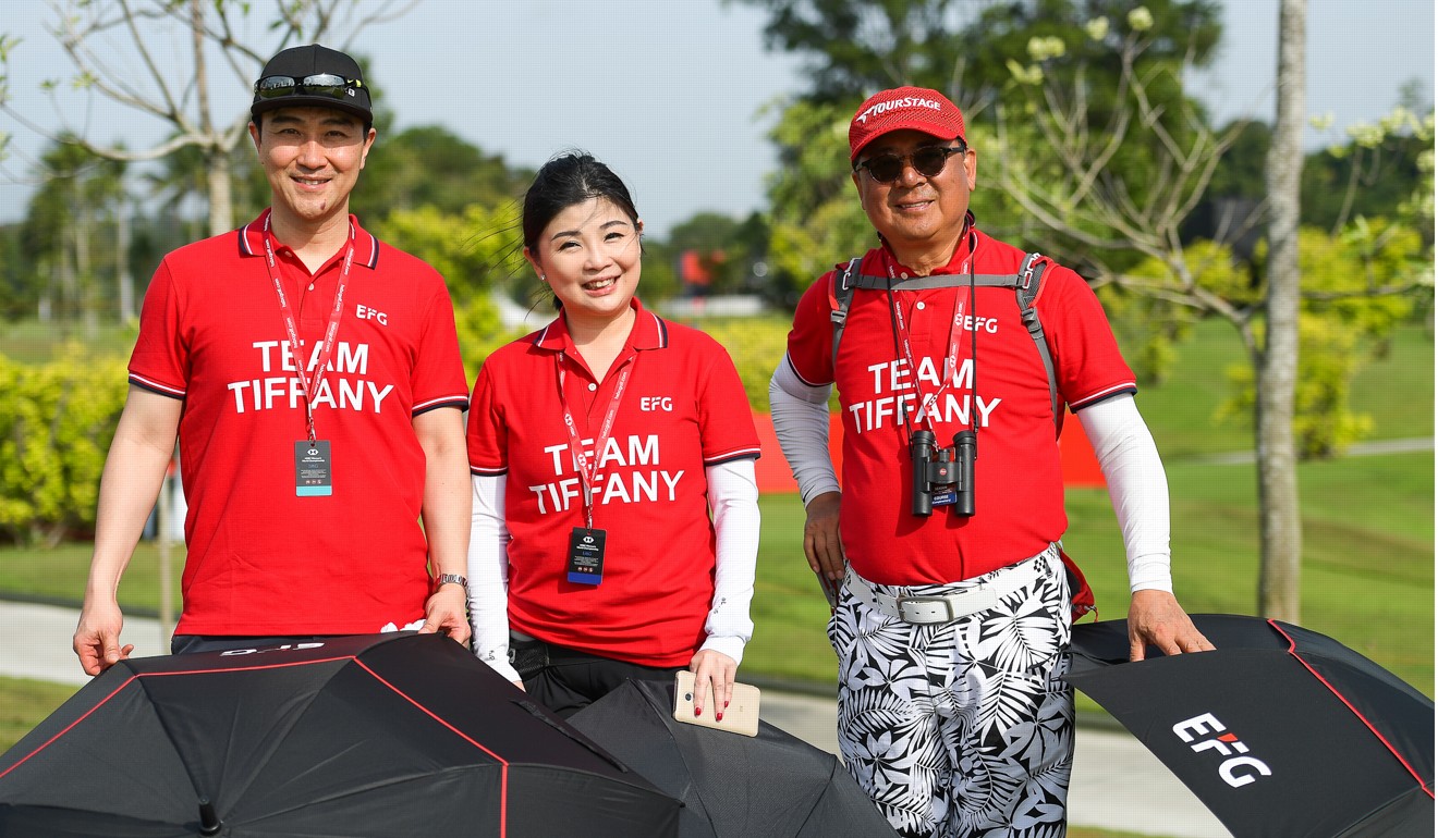 ‘Team Tiffany’ cheer on Chan as Hong Kong golf star endures tricky ...
