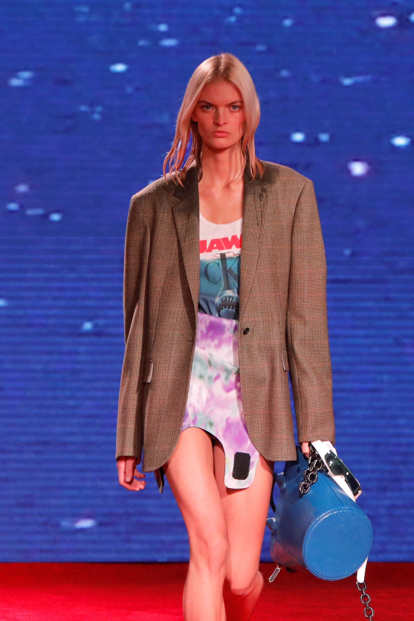 Calvin Klein 205W39NYC proves a menace with 'Jaws' at New York Fashion ...