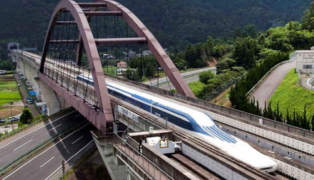 Nagoya-Tokyo maglev trains will float faster than a speeding bullet ...