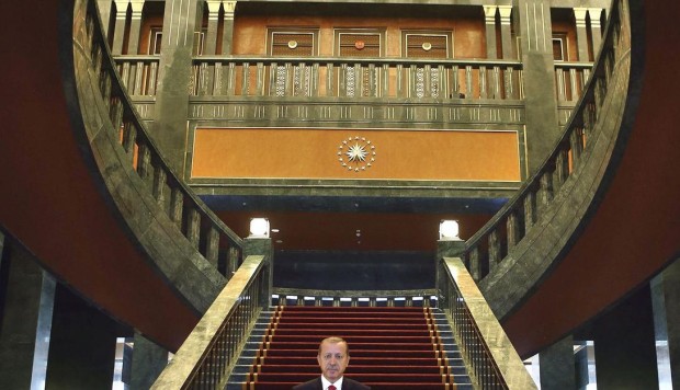 Turkish President Erdogan unveils new palace in Ankara amid ...