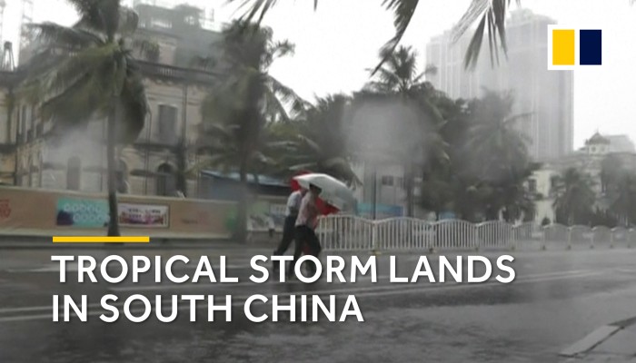 Tropical Storm Barijat mades landfall in South China | South China ...
