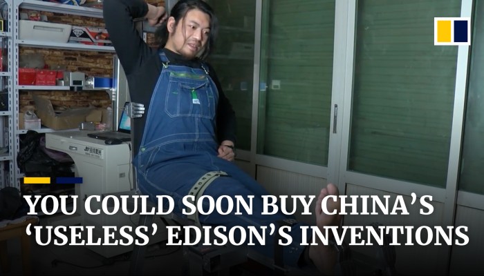 You could soon buy China’s ‘useless’ Edison’s inventions | South China ...