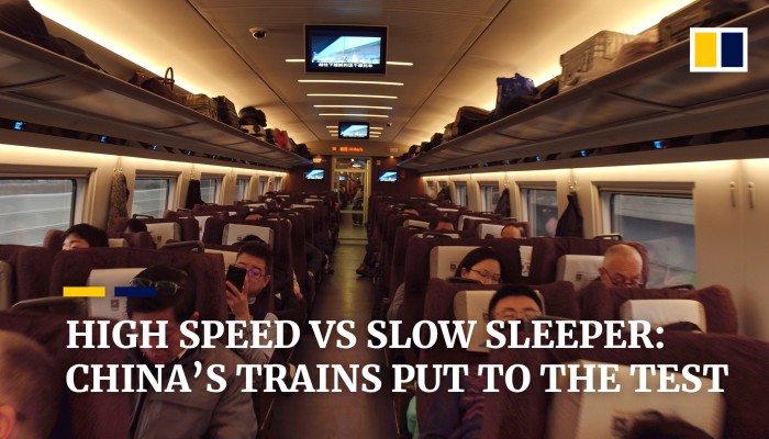 High speed vs slow sleeper: China’s Beijing-Shanghai trains put to the ...