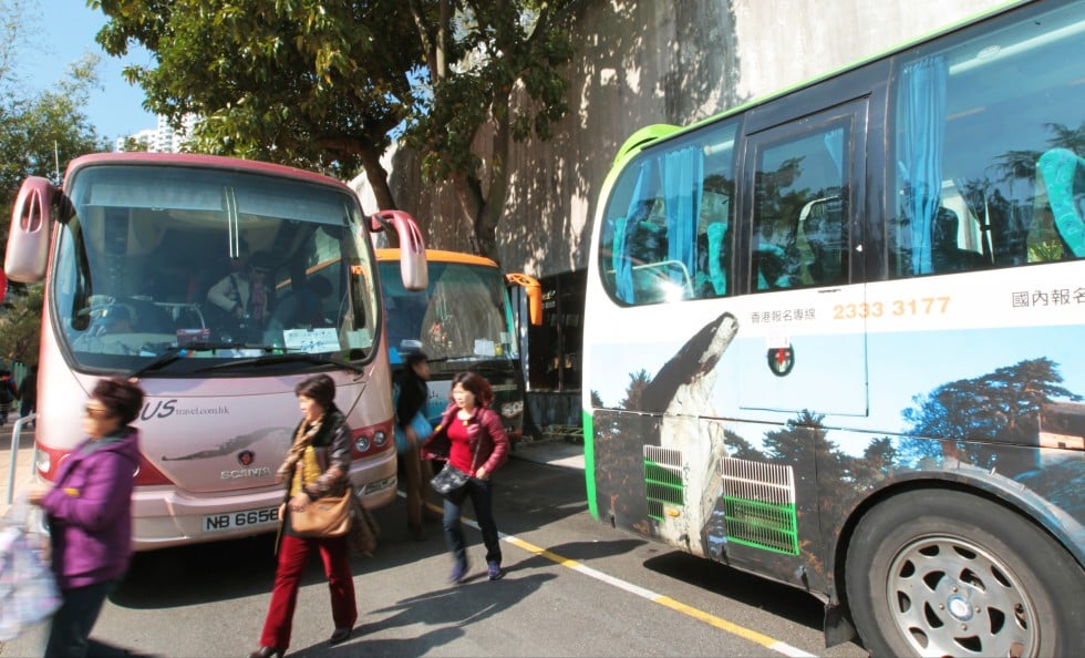 Locals fume as polluting tour buses choke scenic Repulse Bay | South ...