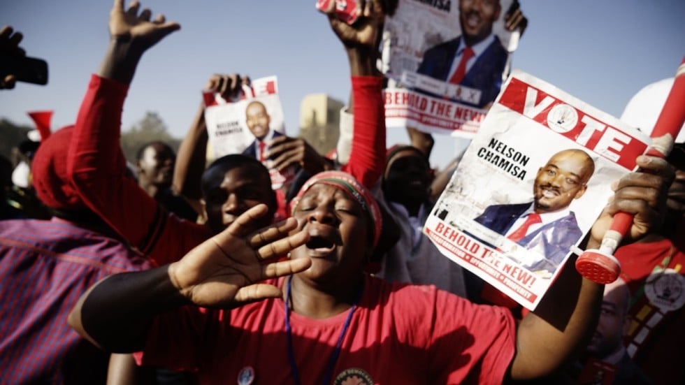 Zimbabwe parties make final push before historic election | South China ...