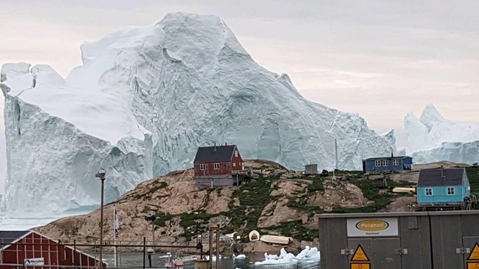 An 11-million-tonne iceberg threatens tiny Greenland village | South ...