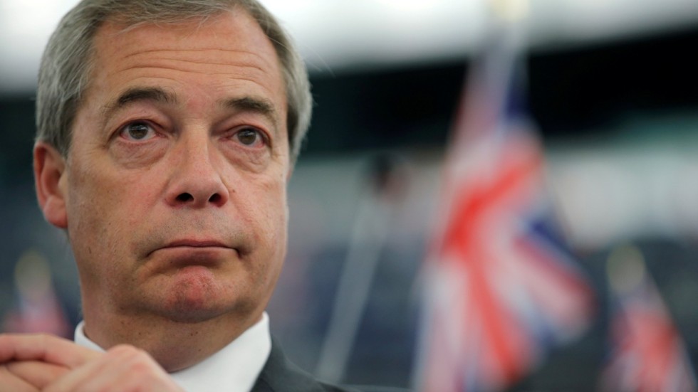 Look who’s back: Nigel Farage vows to end UK PM Theresa May’s Brexit ...
