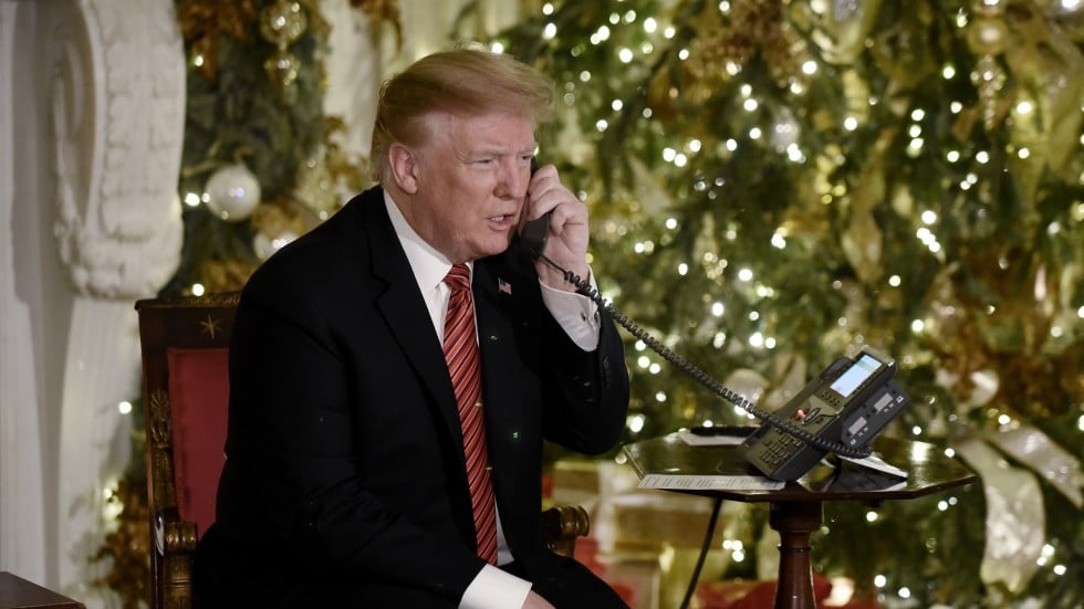 US government continues tracking Santa Claus, prompting Donald Trump to ...