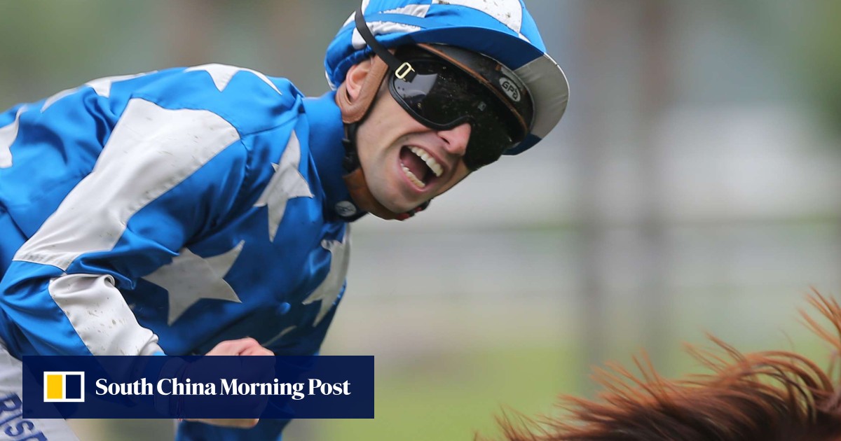 Not content with challenging laws of physics in horror fall, jockey ...