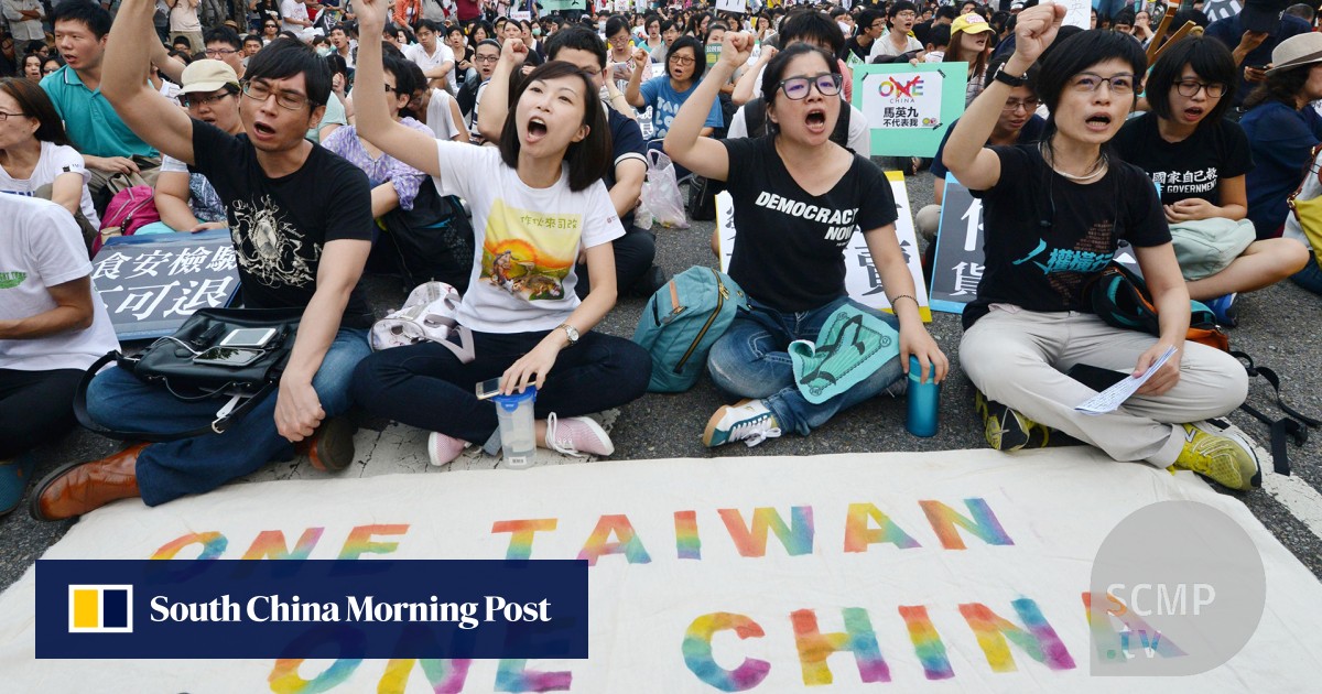 Taiwanese protest historic meeting while Chinese support "friendly ...